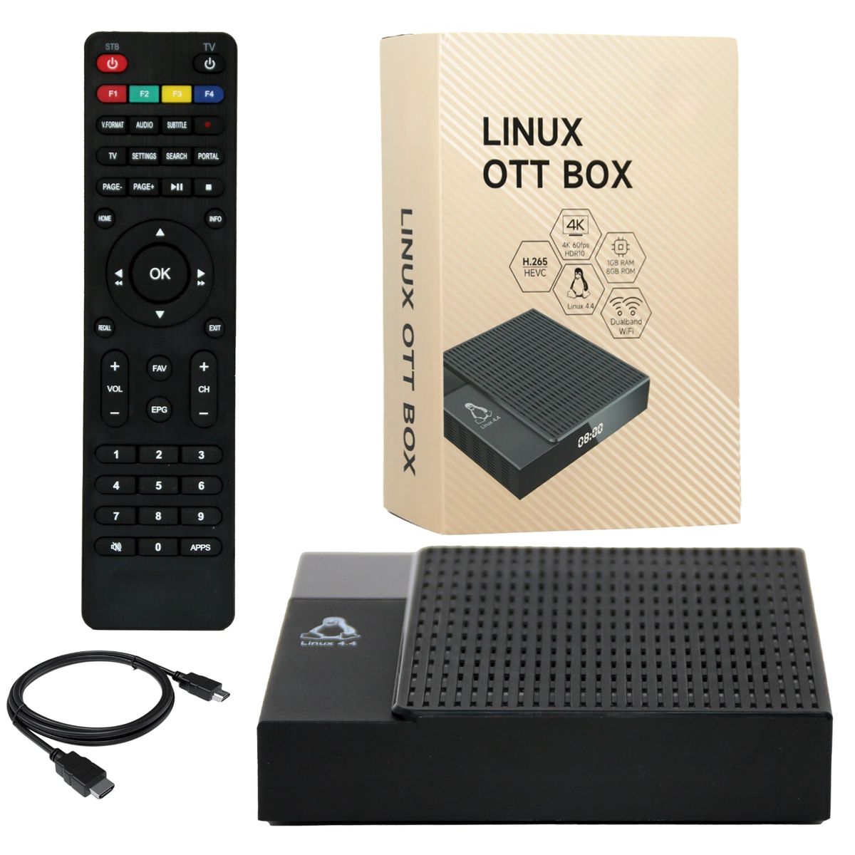 RAX2300 Linux 4.9 Set-Top Box with Built-in WiFi